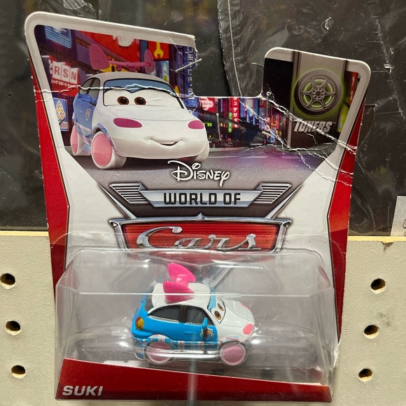 Disney | Toys | Disney Cars Suki Toy Car Blue And Pink | Poshmark